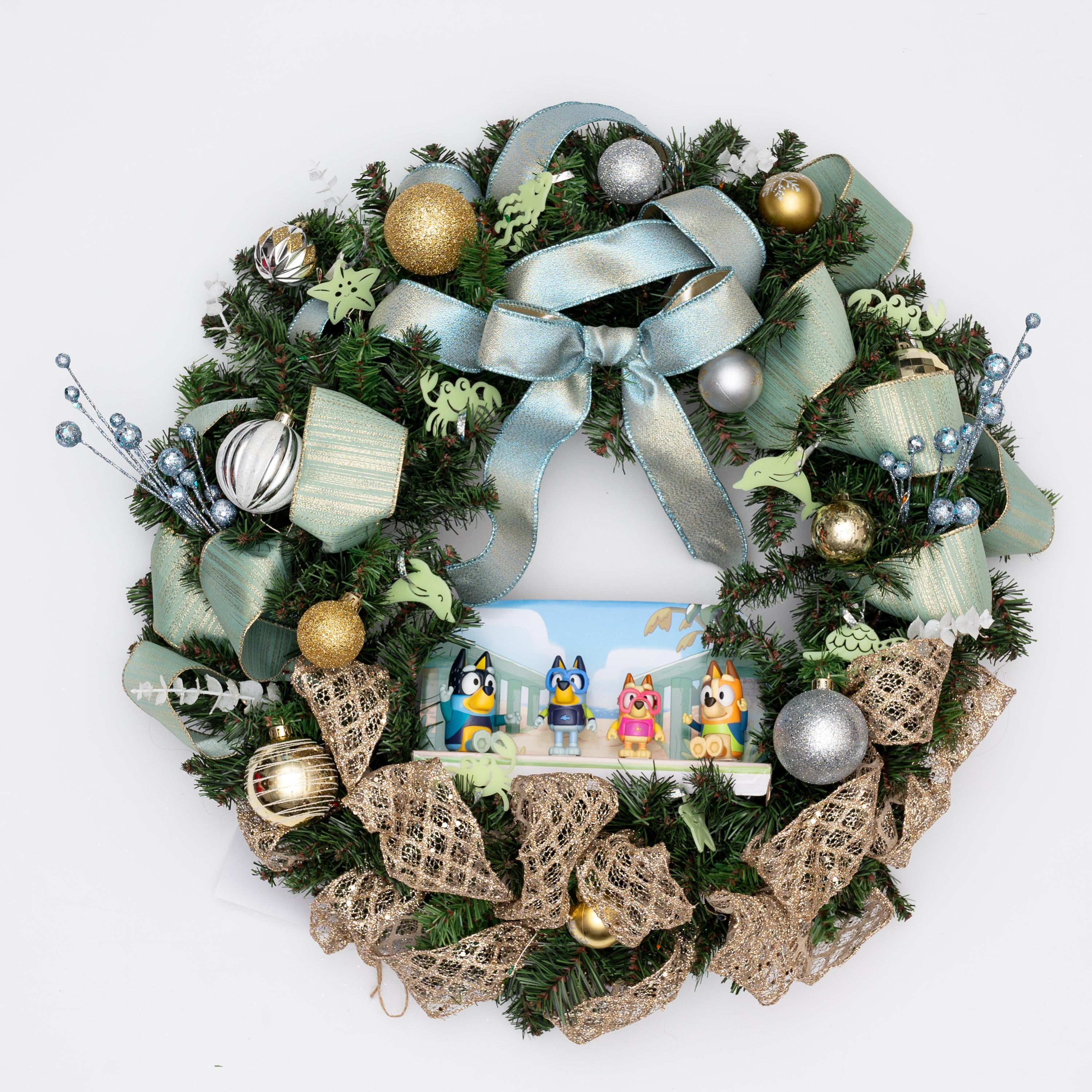 Adopt-a-Patient/Family Wreath Auction - Wreath #200 A Bluey Beach ...